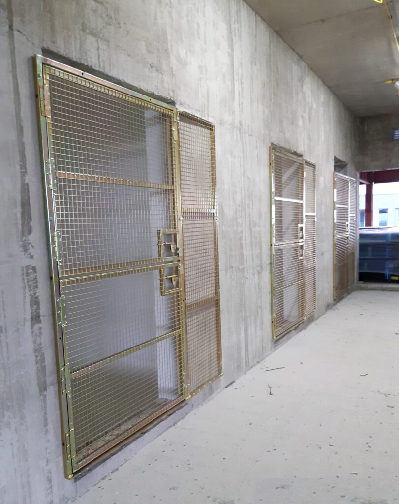 Lift Shaft Gate - Crash Deck | Safety Platform | Safety Decking Systems